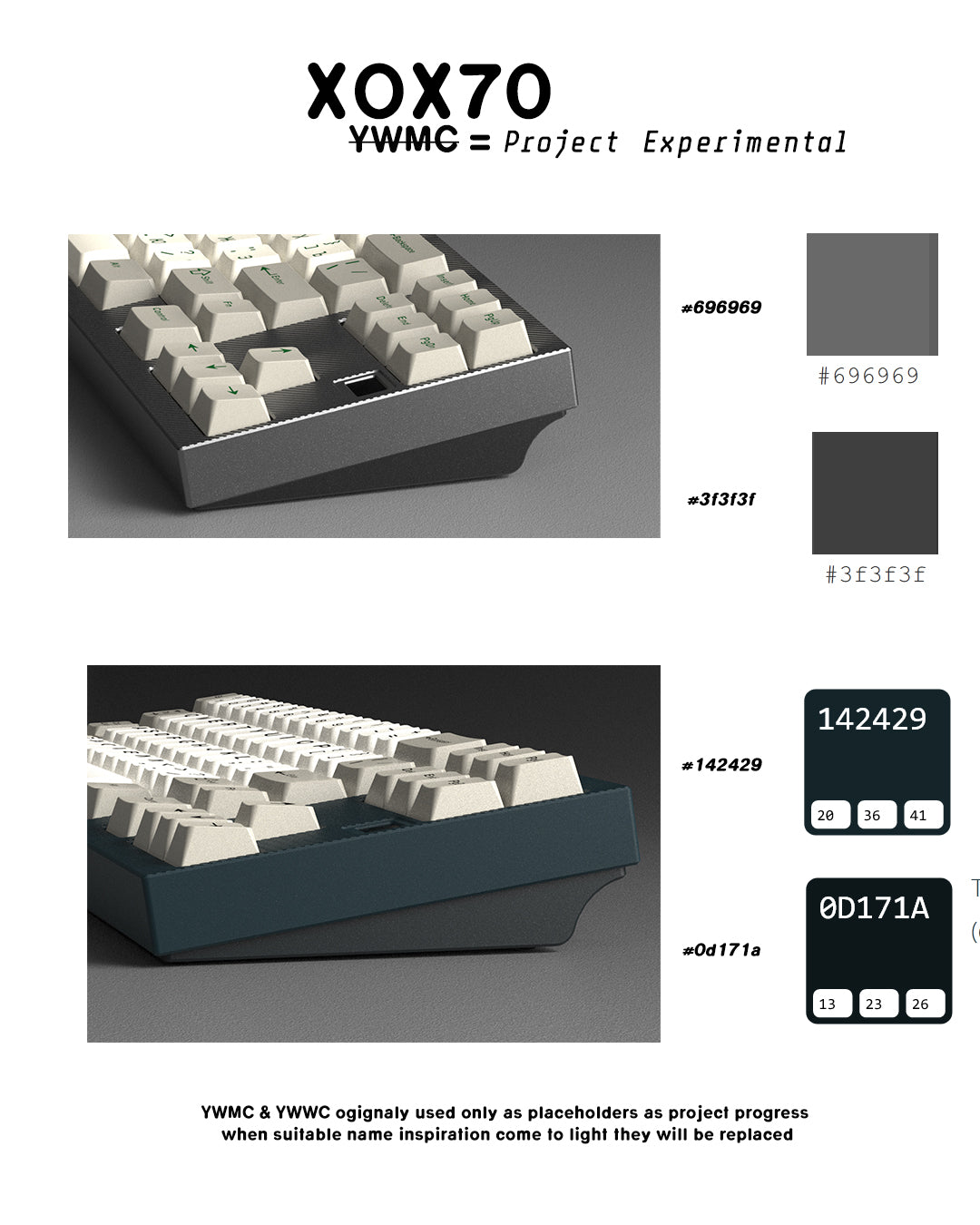 XOX70 Custom Mechanical Keyboard FRL TKL – Thocc Supply