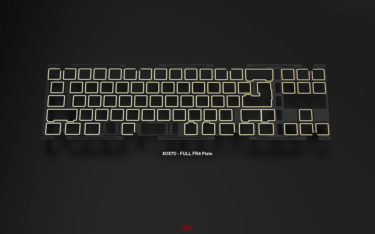 XOX70 Custom Mechanical Keyboard FRL TKL – Thocc Supply