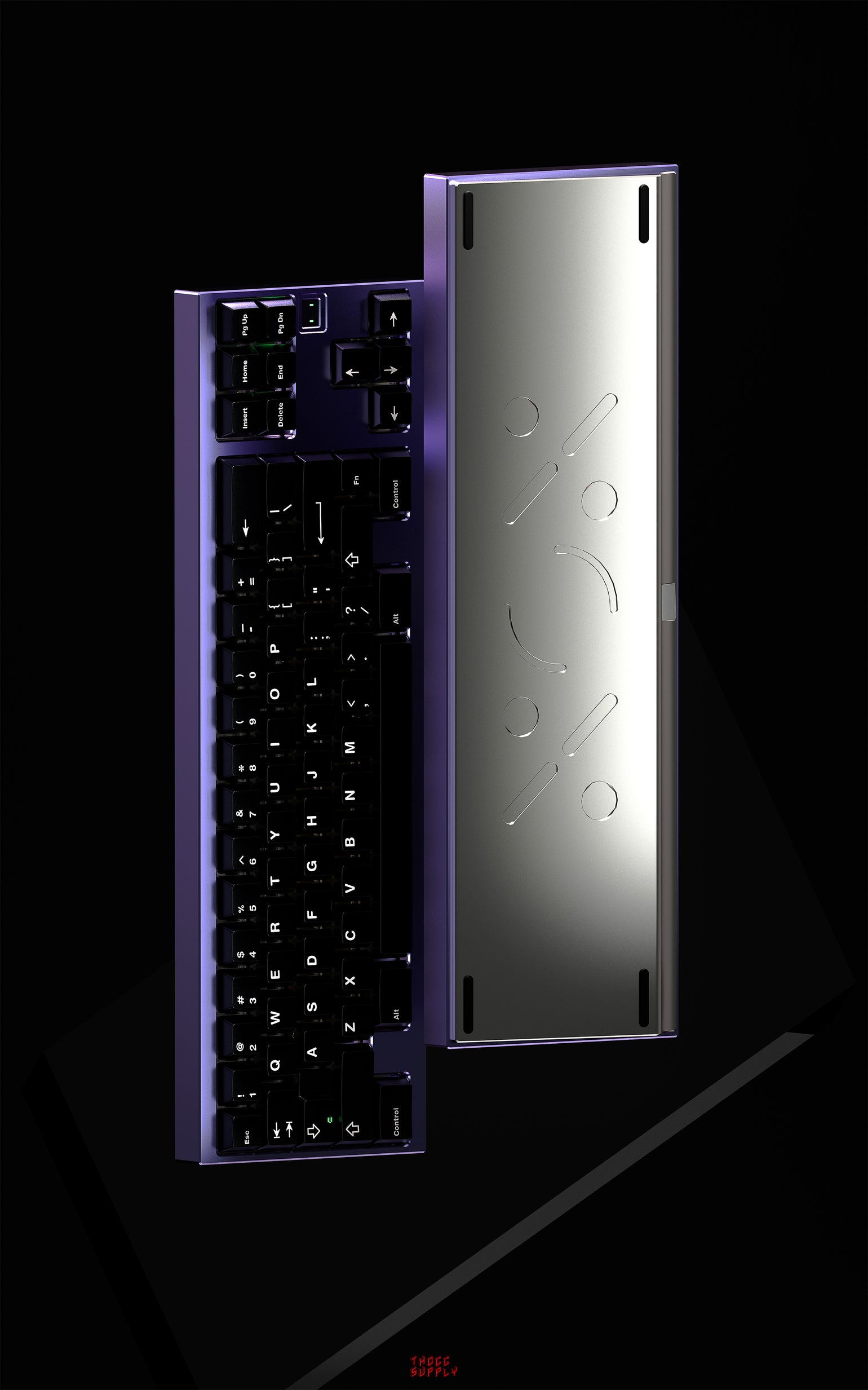 XOX70 Custom Mechanical Keyboard FRL TKL – Thocc Supply